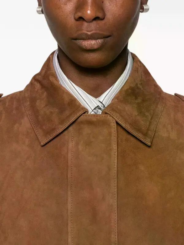 ARMA Suede Epaulette Jacket