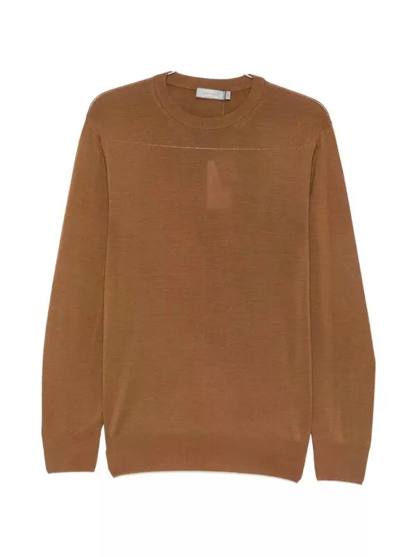 Canali Crew-neck Wool Sweater
