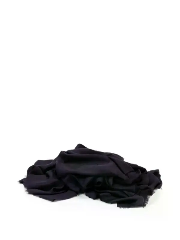 Elisabetta Franchi Logo-jacquard Frayed Scarf