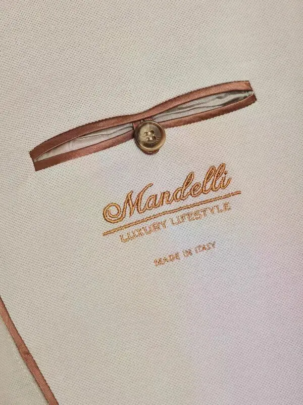MANDELLI Single-breasted Notch-lapel Blazer