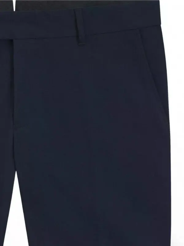 BOSS Slim-fit Trousers With Cuffed Hem