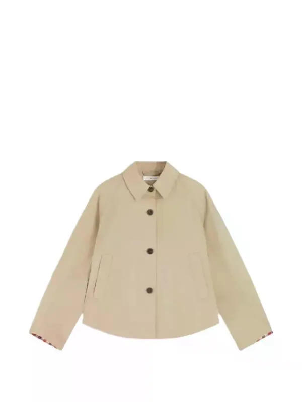 Tommy Hilfiger Raglan-sleeve Storm-flap Jacket - Neutrals