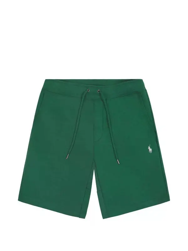 Polo Ralph Lauren Double-knit Logo-embroidered Shorts - Green