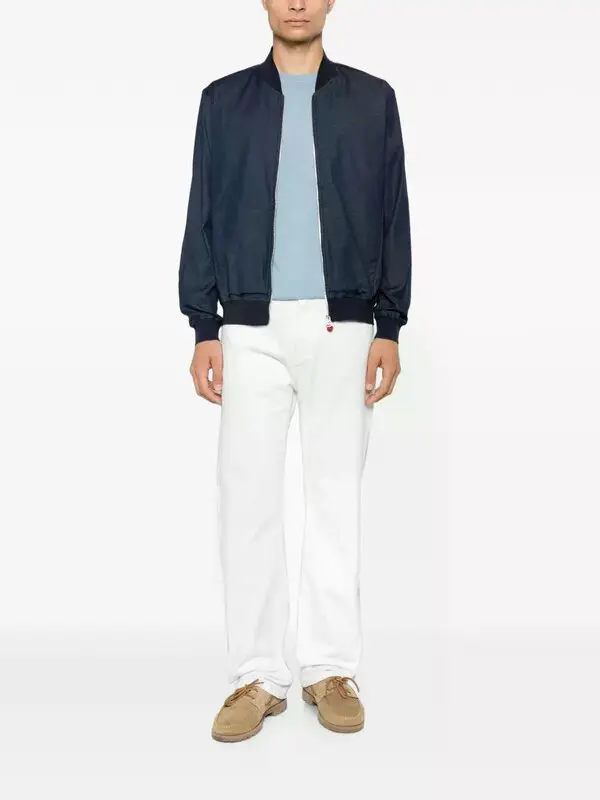 Kiton Zip-up Bomber Jacket