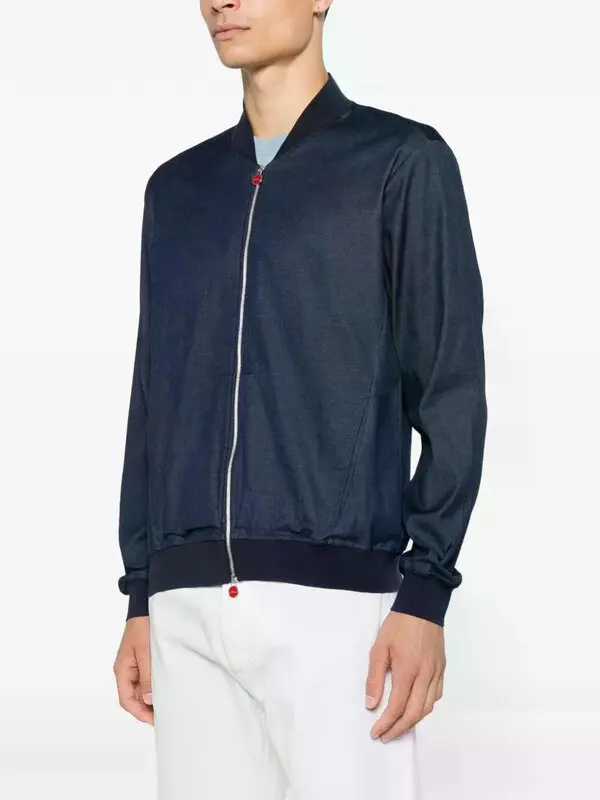 Kiton Zip-up Bomber Jacket