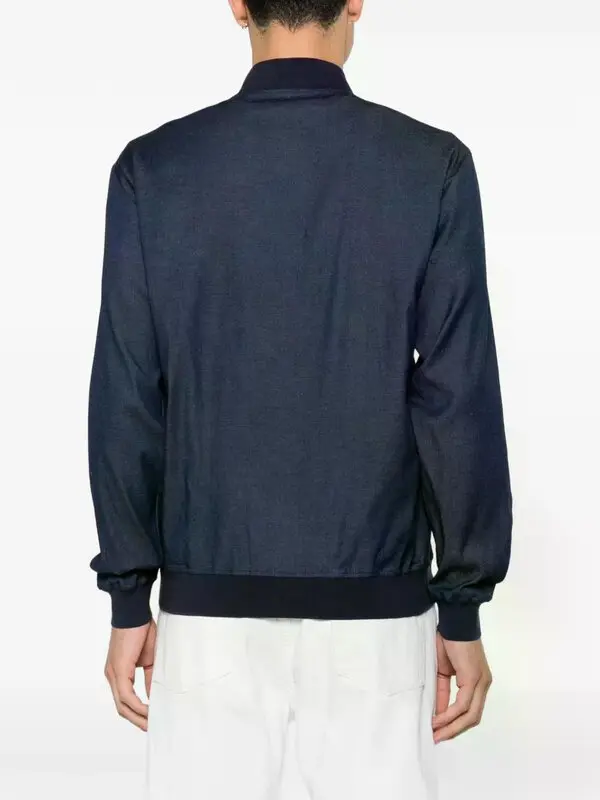 Kiton Zip-up Bomber Jacket