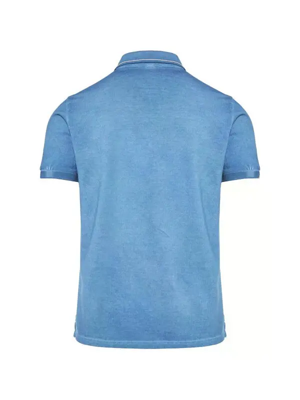 BOB Patchwork Embroidered Polo Shirt
