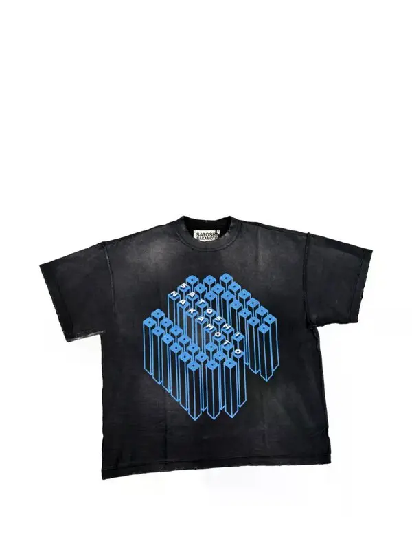SATOSHI NAKAMOTO Graphic-print T-shirt