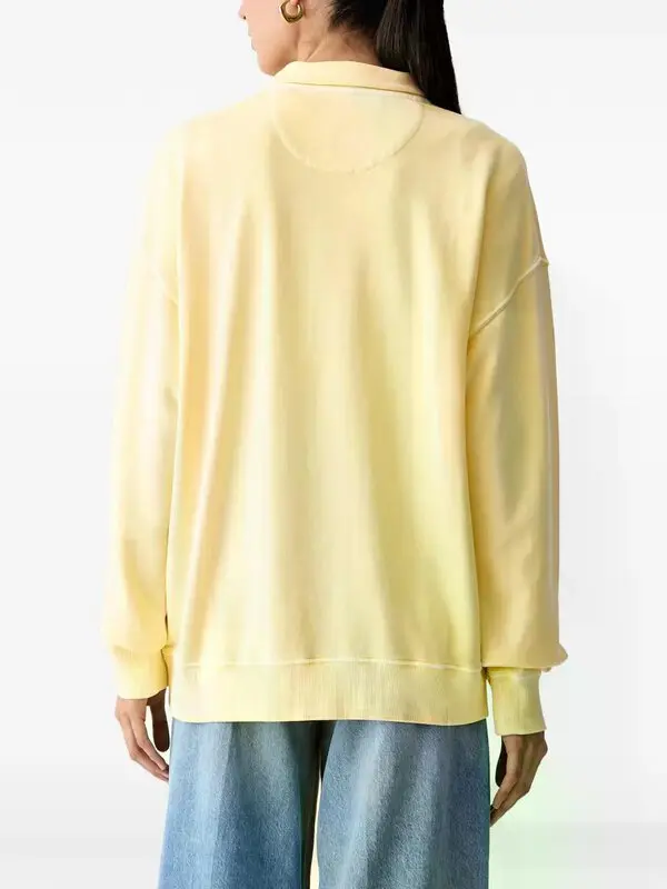 Gant Quarter-zip Logo-embroidered Sweatshirt