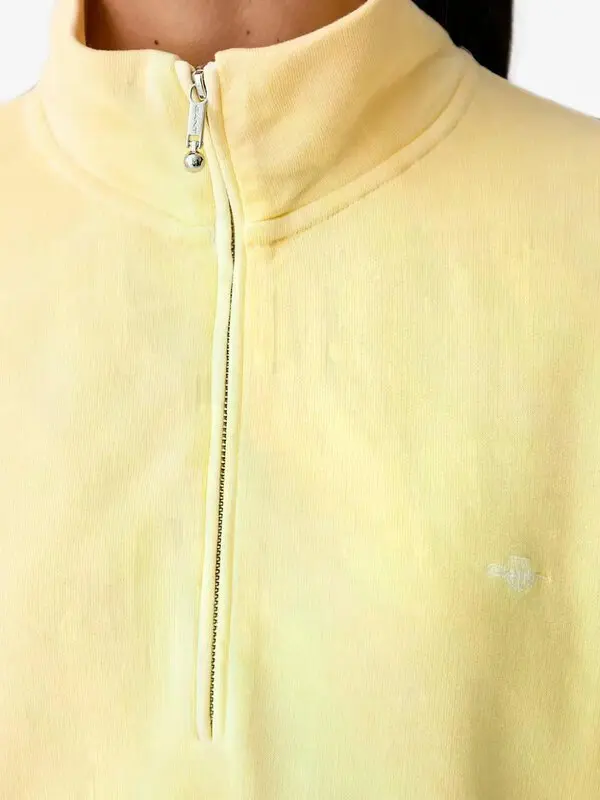 Gant Quarter-zip Logo-embroidered Sweatshirt