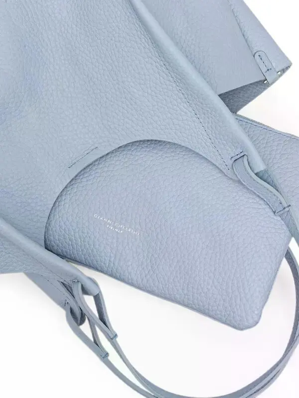 GIANNI CHIARINI Large Dua Grained Shoulder Bag
