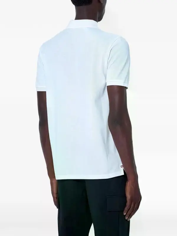 Moncler Logo-patch Piqué Polo Shirt