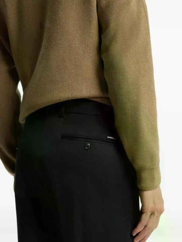 BOSS Tailored Pressed-crease Trousers