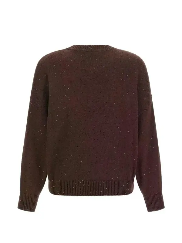 Brunello Cucinelli Diamante Sequin-embellished Sweater