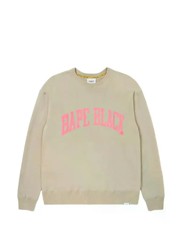 A BATHING APE Logo-print Sweater - Neutrals