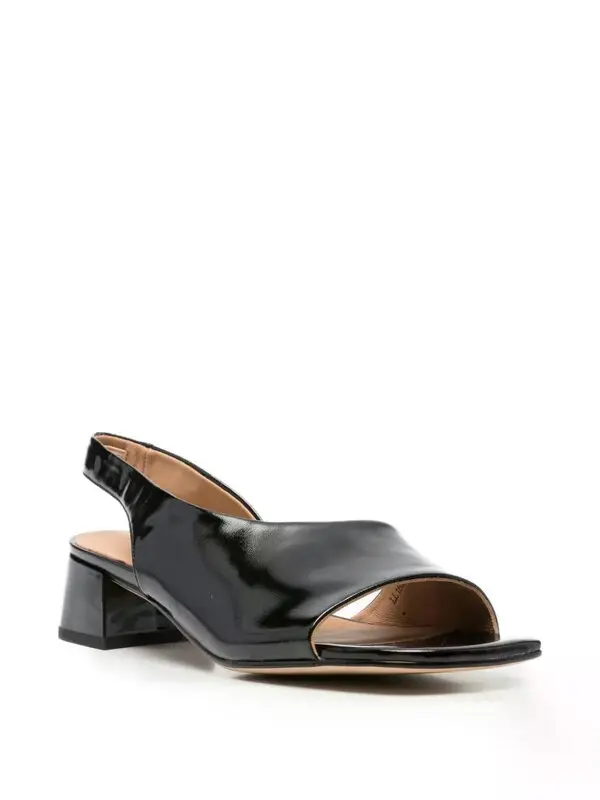 LINDA BAUMANN Slingback Block-heel Sandals