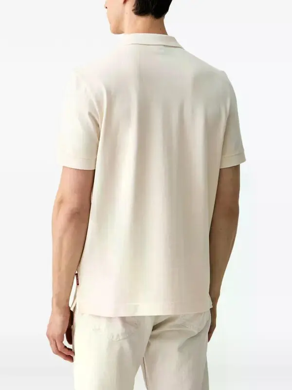 JOOP! Logo-patch V-neck Shirt - Neutrals