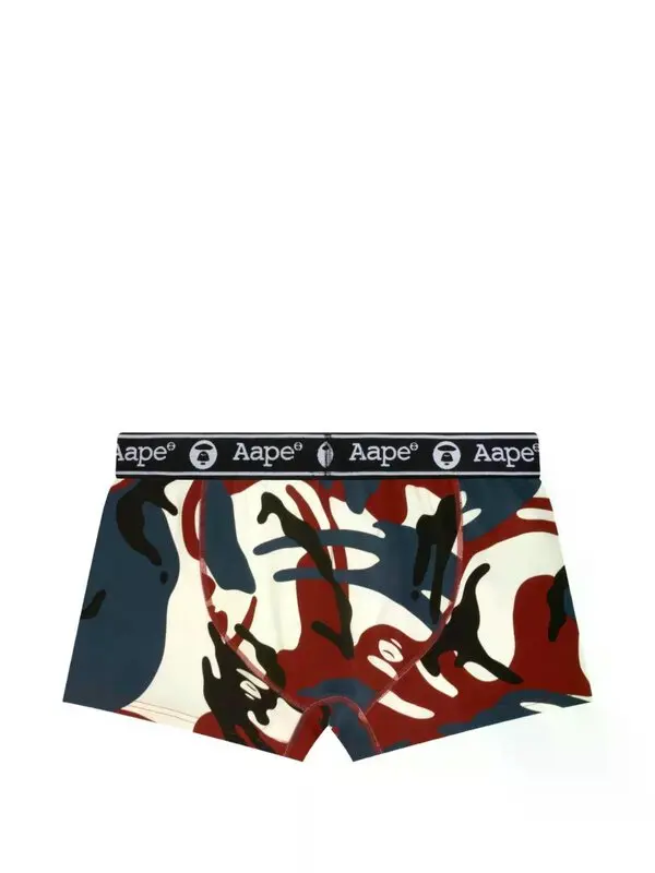 AAPE BY *A BATHING APE Moonface Camo-pattern Boxers