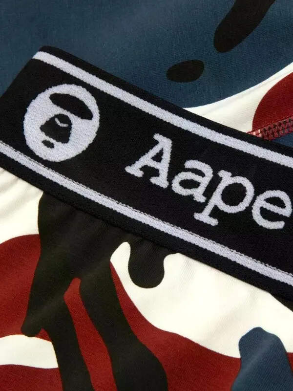 AAPE BY *A BATHING APE Moonface Camo-pattern Boxers
