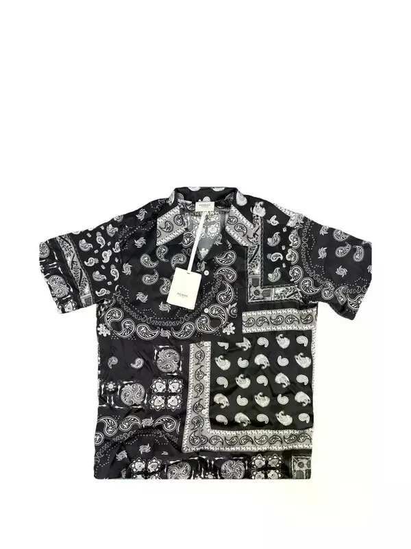 A BATHING APE Paisley-print Shirt - Black