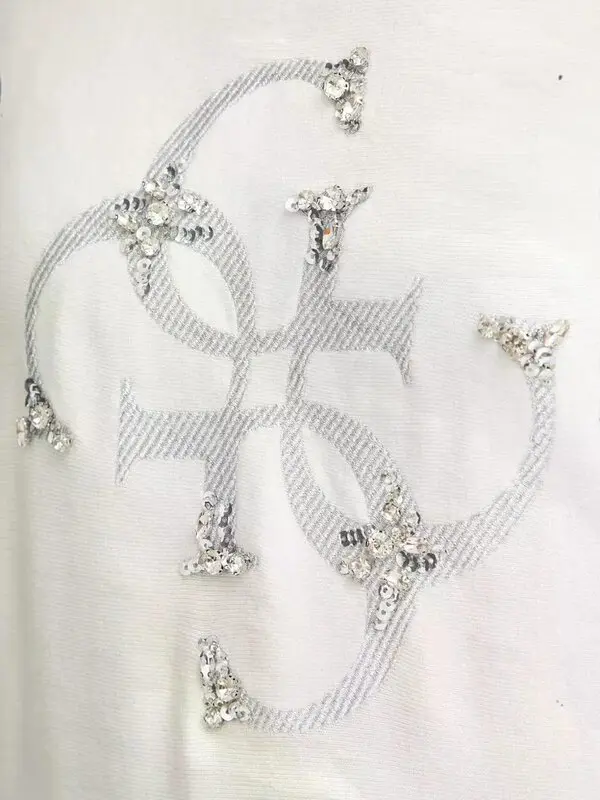 Guess Embellished Logo T-shirt