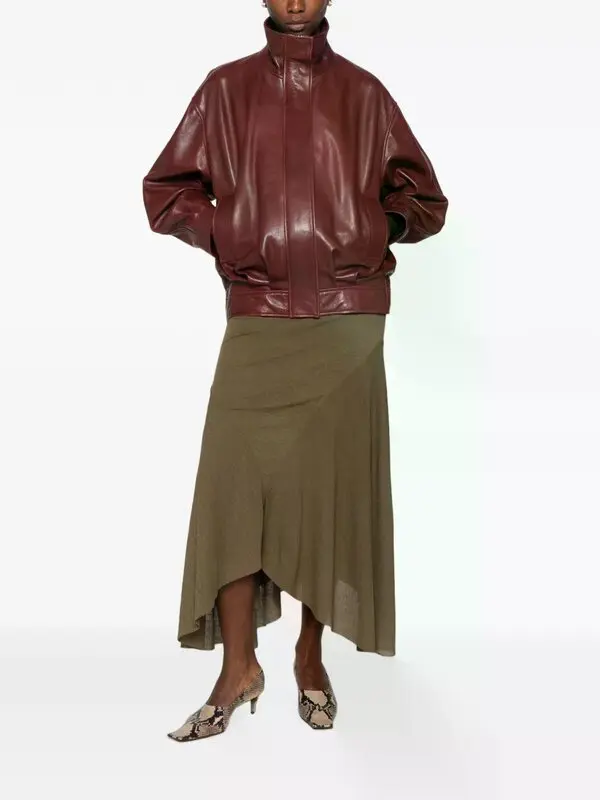 ARMA Paula Zip-up Leather Jacket