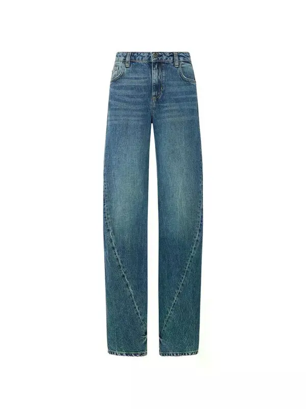 Liu Jo Jeans With Asymmetrical Seams - Blue