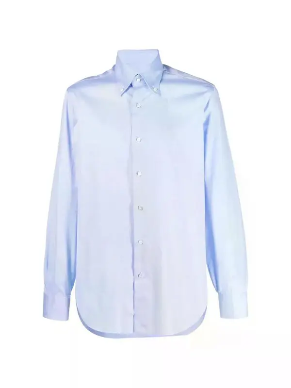 BARBA NAPOLI Button-down Long-sleeve Shirt