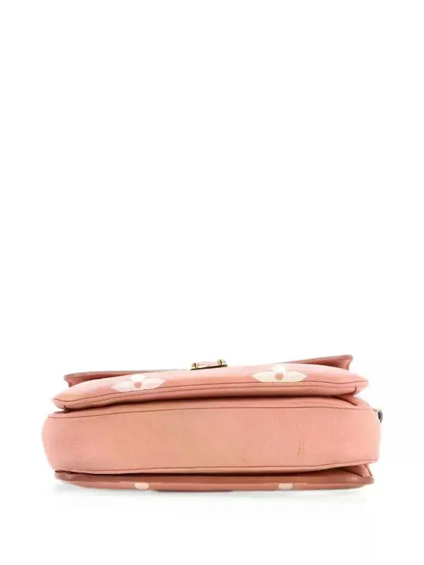 LOUIS VUITTON Pochette Metis Monogram Empreinte Giant Crossbody Bag - Pink
