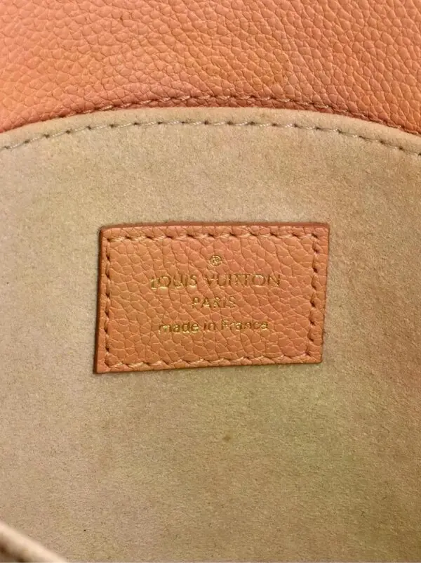 LOUIS VUITTON Pochette Metis Monogram Empreinte Giant Crossbody Bag - Pink