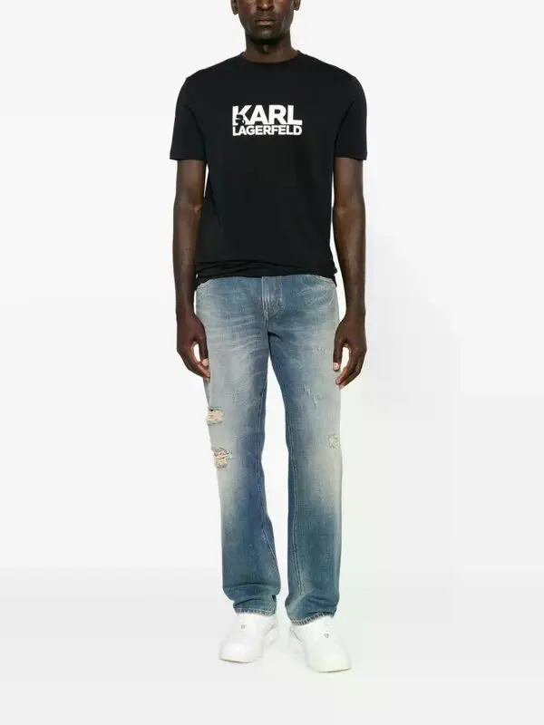 Karl Lagerfeld Logo-print Cotton T-shirt