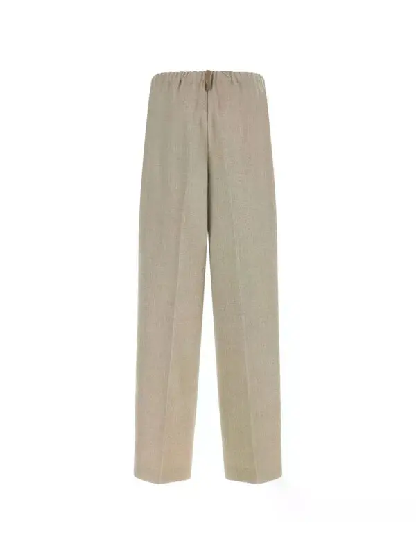 Fabiana Filippi Trevi Pressed-crease Trousers - Neutrals