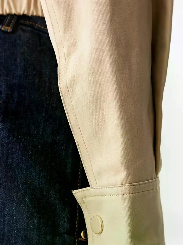 Guess Elasticated-waistband Flap-pocket Jacket