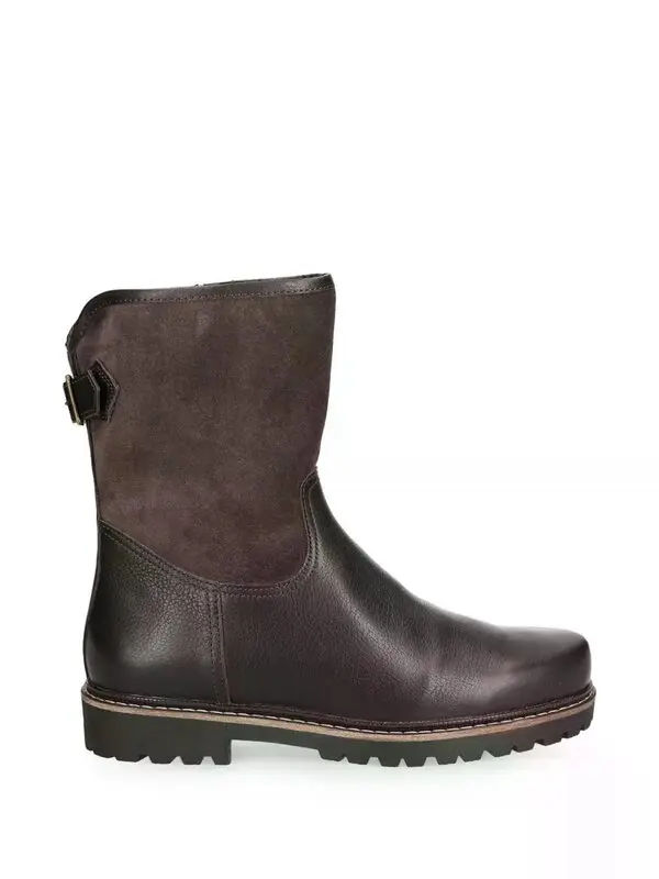 DIRNDL & BUA Buckle-detail Leather Boots