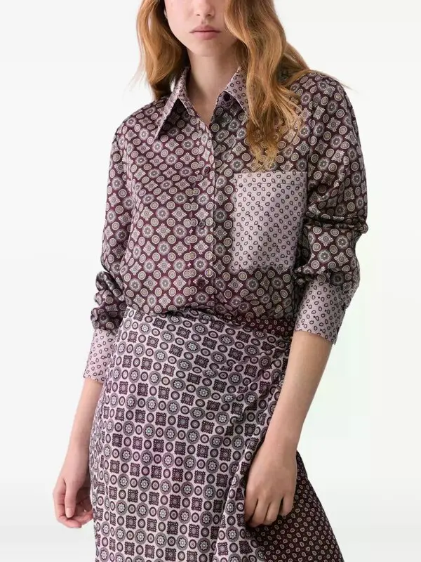 Liu Jo Printed Twill Shirt