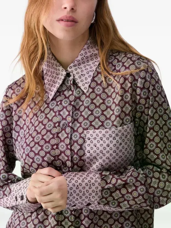 Liu Jo Printed Twill Shirt