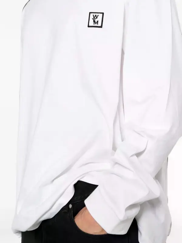 WOOYOUNGMI Logo-print Long-sleeve T-shirt