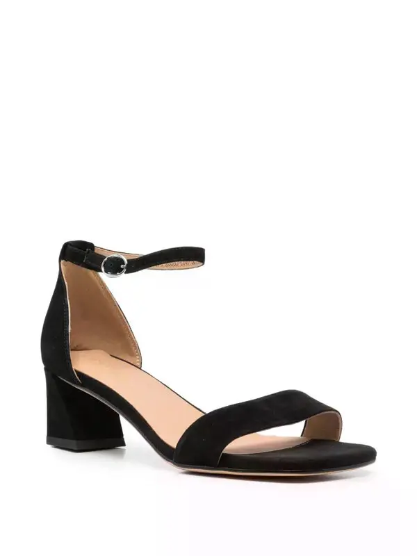 LINDA BAUMANN Buckle-fastening Block-heel Sandals