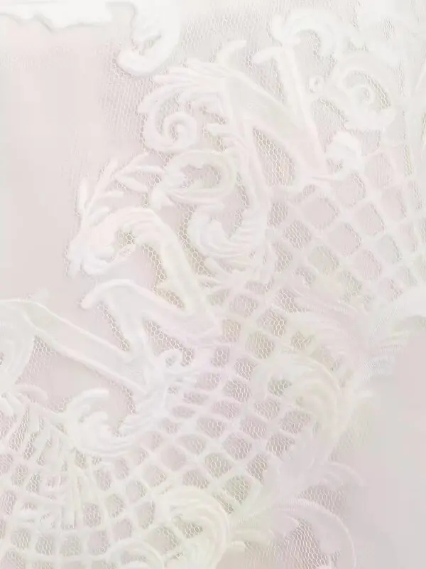 Zimmermann Guipure Lace Ruffled Maxi Dress