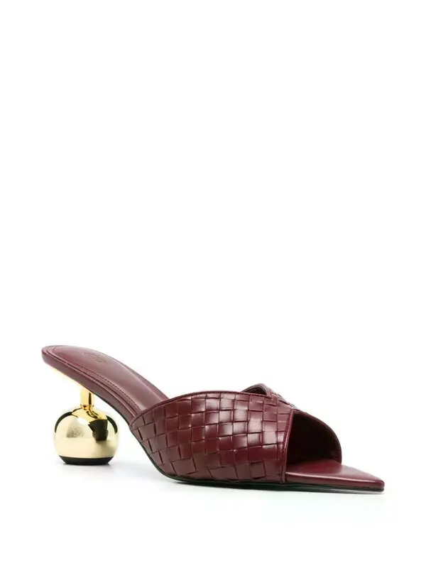 Jw Pei Ellie Braided Sphere-heel Sandals