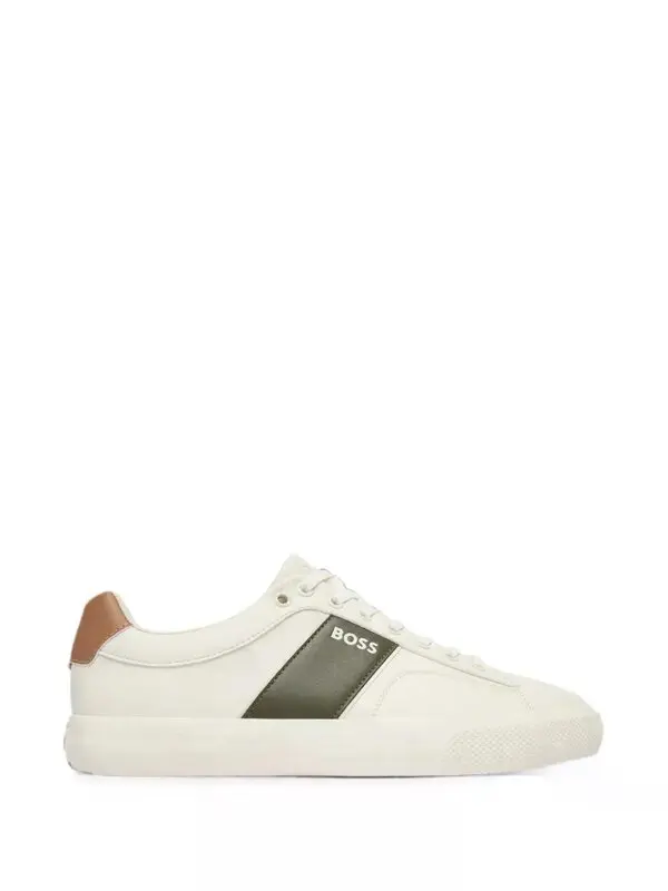 BOSS Logo-print Sneakers - White