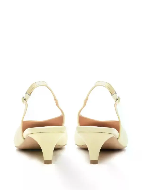 POCHE PARIS Pointed Toe Slingback Sandals