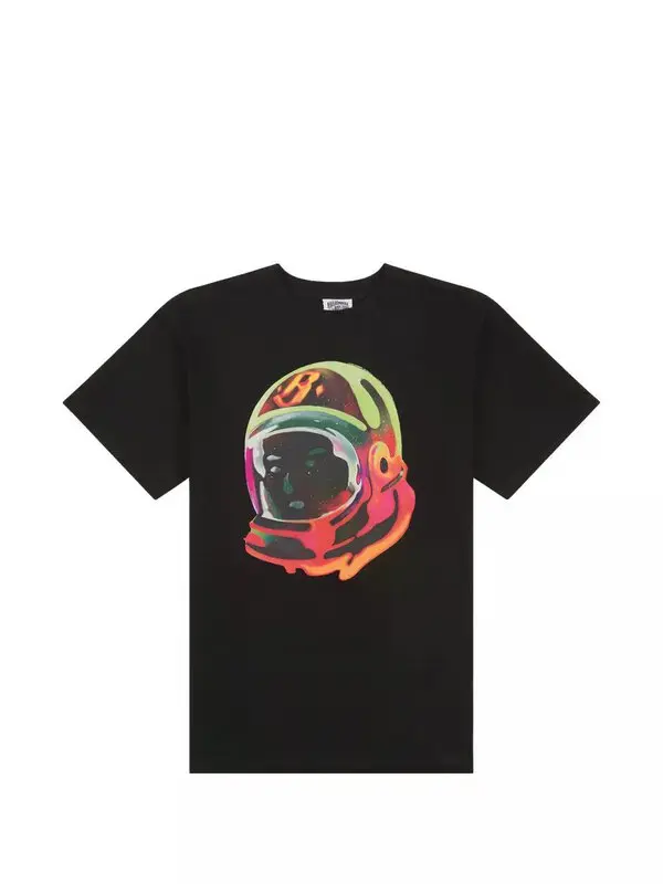 BILLIONAIRE BOYS CLUB Helmet-print T-shirt - Black