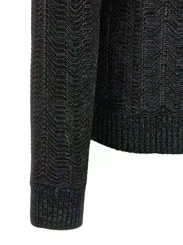 Missoni Zigzag-knit V-neck Cardigan