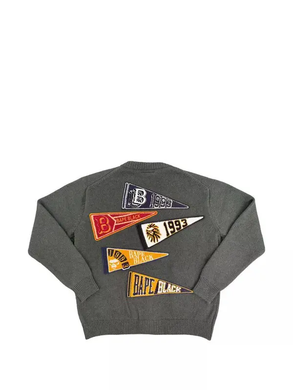 A BATHING APE V-neck Cardigan