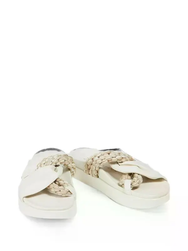 Zimmermann Twisted Cord Leather Sandals
