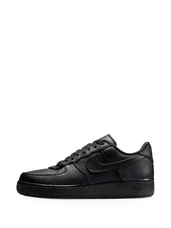 Nike Air Force 1 Lace-up Sneakers - Black