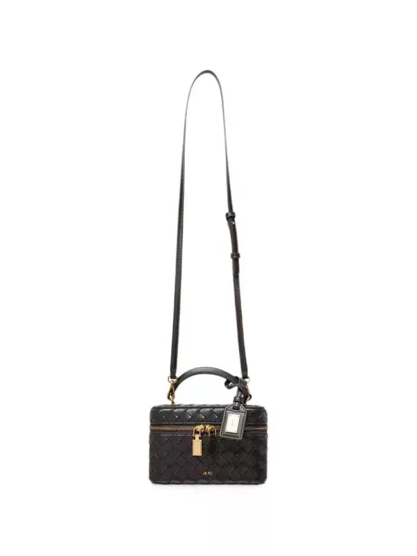 Jw Pei Cleo Woven Box Handle Bag - Brown