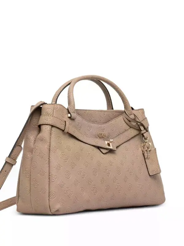 Guess Ella Logo-embossed Tote Bag