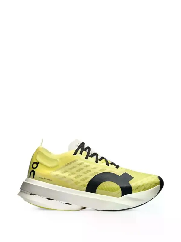 On Cloudboom Strike Running Sneakers - Yellow